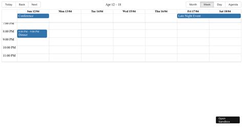 React Big Calendar Drag And Drop Events Between Months Forked