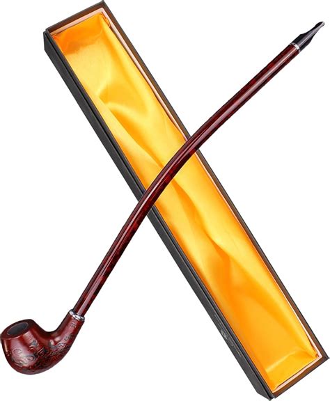 Hysagtek 16 Long Churchwarden Tobacco Pipe Wooden Long