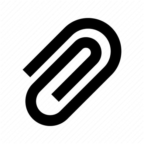 Paper Clip Attachment Paper Clip File Attach Icon Download On