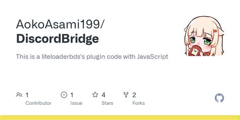 GitHub AokoAsami199 DiscordBridge This Is A Liteloaderbds S Plugin Code With JavaScript