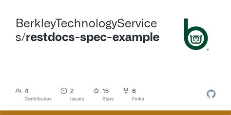 Github Berkleytechnologyservicesrestdocs Spec Example