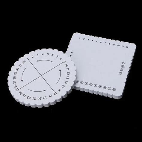 Pcs Set Round Square Kumihimo Beading Cord Disc D Grandado