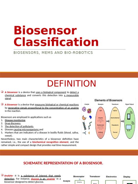 02 Biosensor Classification Pdf Biosensor Dna