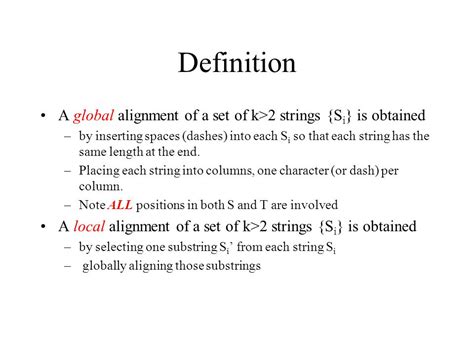 Multiple Sequence Alignment - ppt video online download