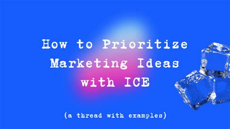 What Is The Ice Prioritization Framework Nicholas Scalice 🧰