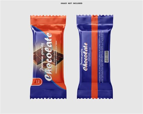 Premium Glossy Cookies Packet For Branding Premium Ai Generated Psd