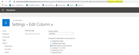Will Conditional Formatting To Hide A Column In A Sharepoint List Work If The Column Name