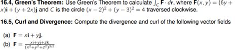 Solved Green S Theorem Use Green S Theorem To Chegg