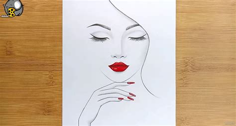 نقاشی دخترانه خیلی آسان و ساده عکس نودی