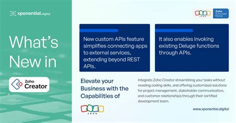 Zoho Creator Launches New Updates Xponential Digital Posted On The