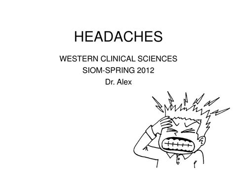 Ppt Headaches Powerpoint Presentation Free Download Id 5463755