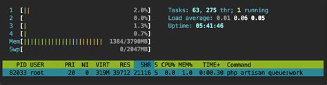 Php Laravel Queue Worker Memory Footprint Is Too Big Stack Overflow