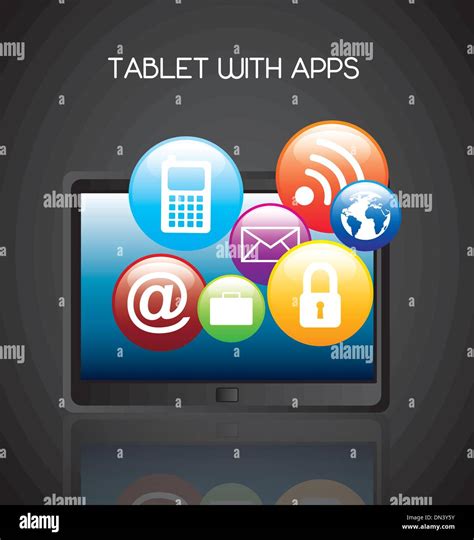 Laptop Tablet Computer Cell Stock Vector Images Alamy