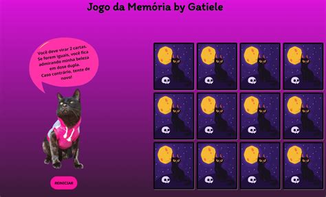 github front end project naty jogo da memoria projeto de um jogo da