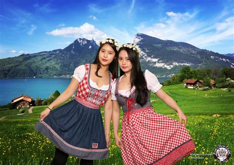 Switzerland Traditional Clothing For Women