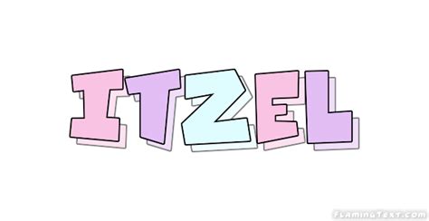 Itzel Logo Free Name Design Tool From Flaming Text