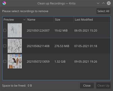 Recorder Docker — Krita Manual 530 Documentation