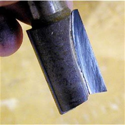Care And Sharpening Of Router Bits Router Bit Sharpening Cleaning