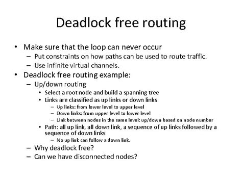 Switching Routing And Flow Control In Interconnection Networks
