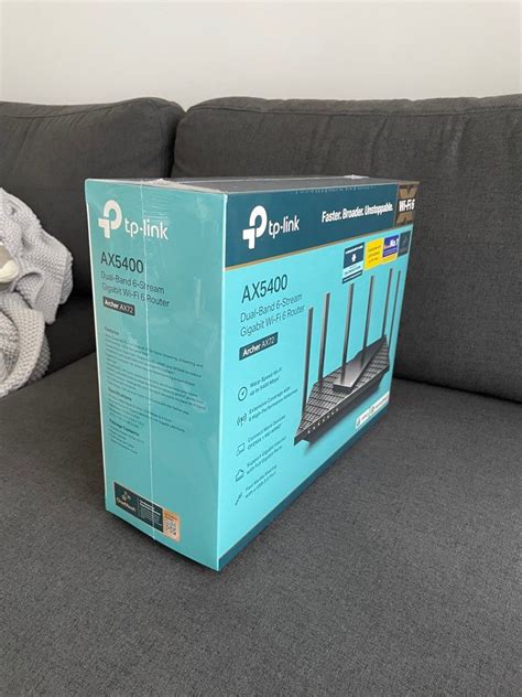 New Tp Link Archer Ax Ax Wifi Router Computers Tech Parts Accessories