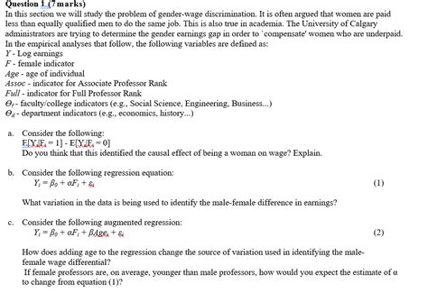 Solved Question 17 Marks In This Section We Will Study The Chegg Com