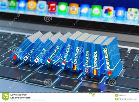 Foreign Languages Learn And Translate Education Concept Stock Illustration Illustration Of