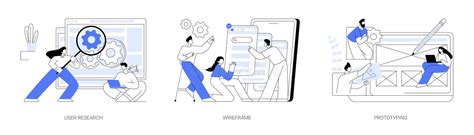 Ux Design Abstract Concept Vector Illustrations Stock Vector Illustration Of Metaphor Vector