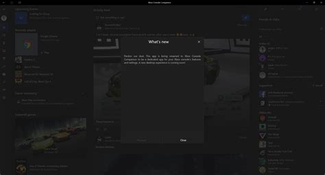 Microsoft переименовала приложение Xbox для Windows 10 в «Компаньон