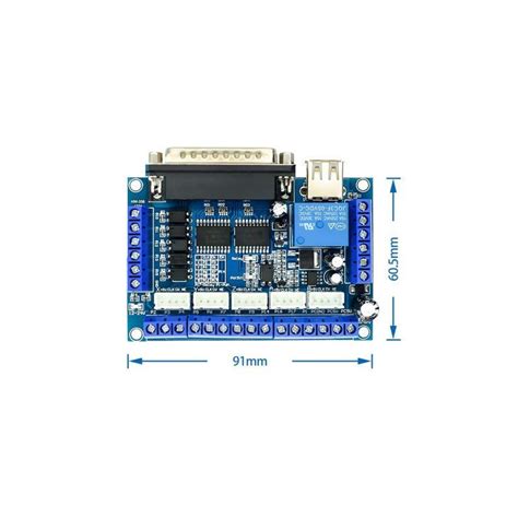 5 Axis Cnc Interface Adapter Breakout Board For Stepper Motor Driver