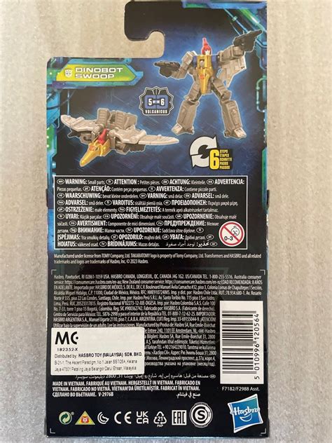 Transformers Evolution Dinobots Core Volvanicus Grimlock Scarr Slug Swoop Sludge