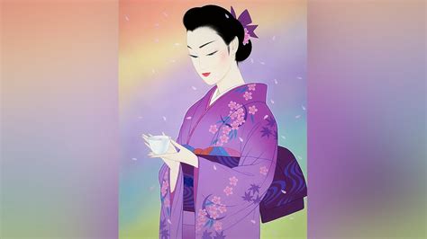 Девушка с чашкой