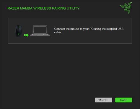 Razer Mamba Wireless Pairing Utility Guide