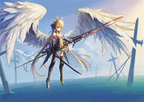 Anime Angel Wings Hd Image Pixelstalk