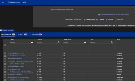 Search Overflows When Sidebar Is Open Issue Ral Facilities Datagateway GitHub