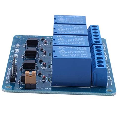 NH V Channel Relay Board Module Optocoupler LED For Arduino PiC AVR B X Amazon In