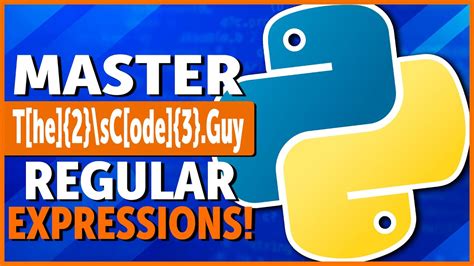 Master Regular Expressions In Python Unleash Hidden Patterns Youtube