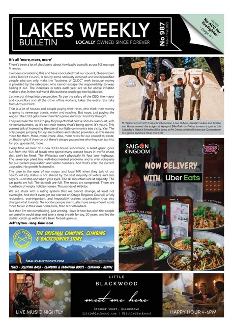 issue 987 lakes weekly bulletin