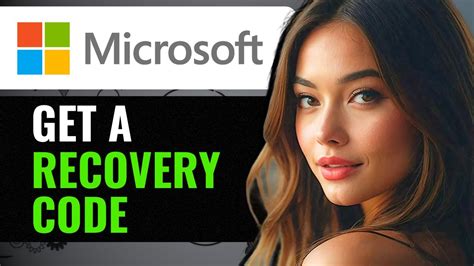 How To Get A Recovery Code For Microsoft Account Youtube