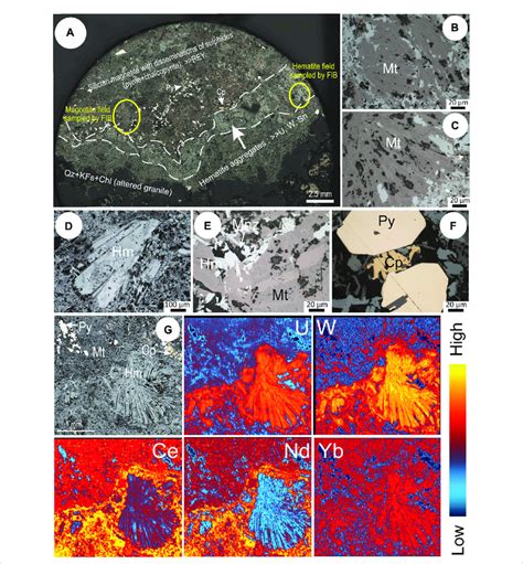 A F Photomicrographs In Reflected Light A Overview Of