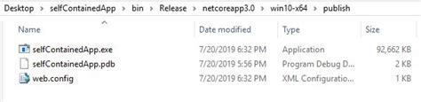 How To Create A NET Core Trimmed Self Contained Single Executable App Using VS Code