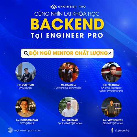 Cùng Nhìn Lại Hành Trình Các Khóa Học Backend Tại Engineer Pro