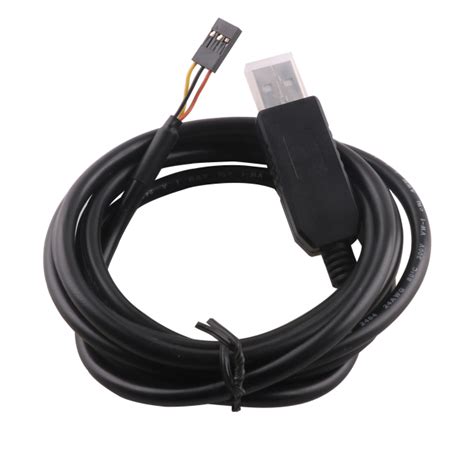 Usb To Ttl Serial Cable 3 3v 3p Dupont Header Connector 3 Pins 3v3 Uart Adapter