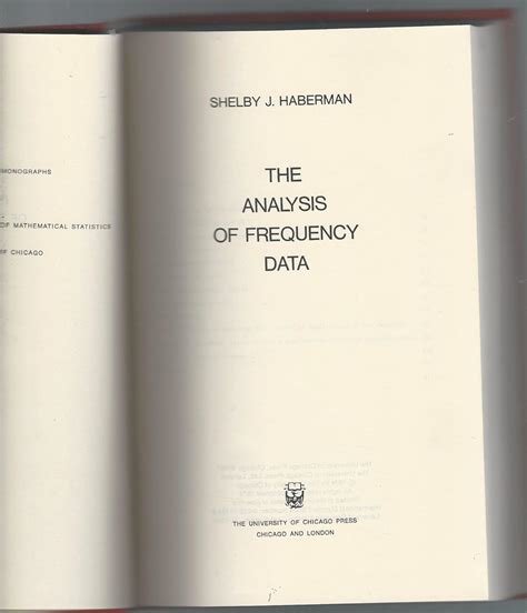 Buy Analysis Of Frequency Data Book Online At Low Prices In India Analysis Of Frequency Data