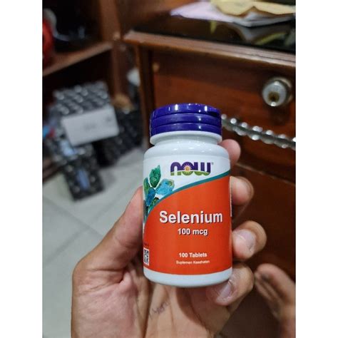 Jual Now Foods Selenium 100 Mcg 100 Tablets Vitamin Daya Tahan Imun