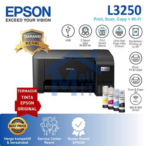 Bisa Cod Printer Epson L3250 L 3250 L 3250 Pengganti L3150 L 3150