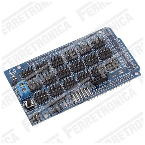sensor shield arduino mega2560 ferretrónica
