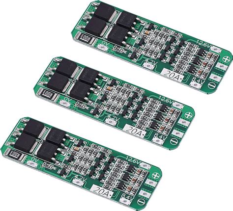 Green 3s 20a Bms Battery Protection Board 3s 20a 18650 Aa 49 Off