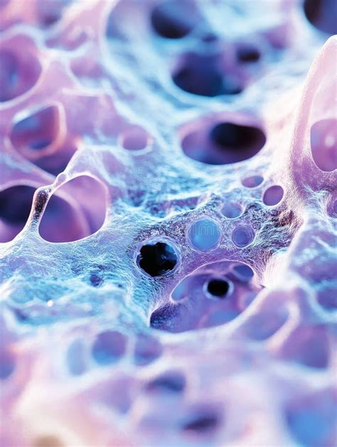 Ai Enhanced Cellular Structure Analysis Microscopic View Of Cellular