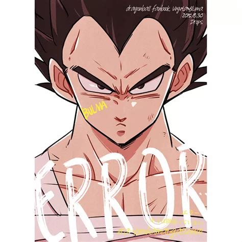 Doujinshi Dragon Ball Vegeta X Bulma B5 24 Pages Hydratation Nekonotsukibito Eur 32 58
