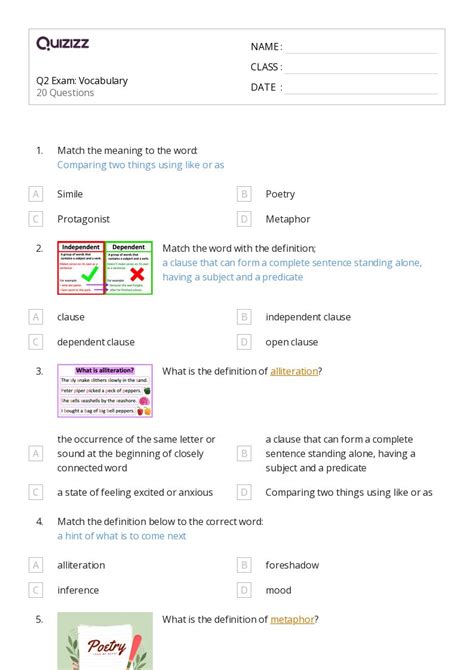 50 Editing Worksheets For 7th Class On Quizizz Free Printable